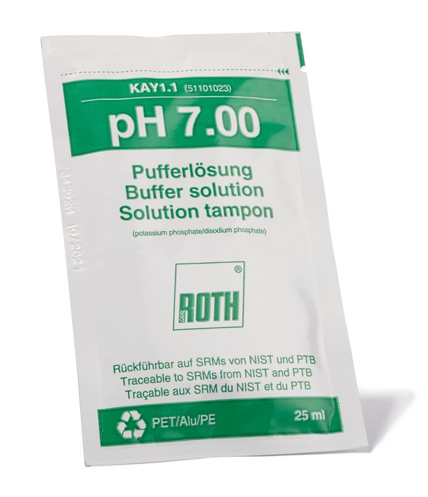 ROTILABO® pH buffer solution sachets 25ml – Pure Science Ltd