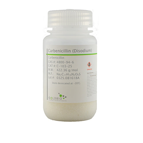 Carbenicillin (Disodium) 100 mg/mL Solution – Pure Science Ltd