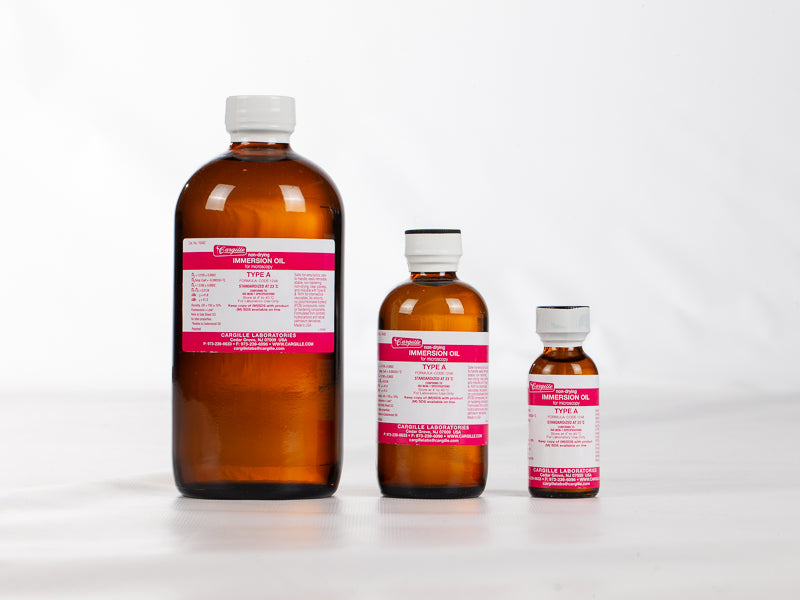 Cargille Immersion Oil Type A – Pure Science Ltd